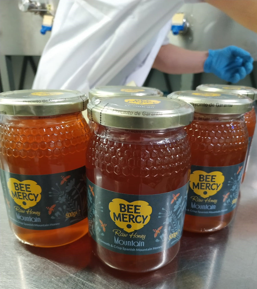 Bee Mercy Raw Honey UK - Wild Natural Unprocessed Honey