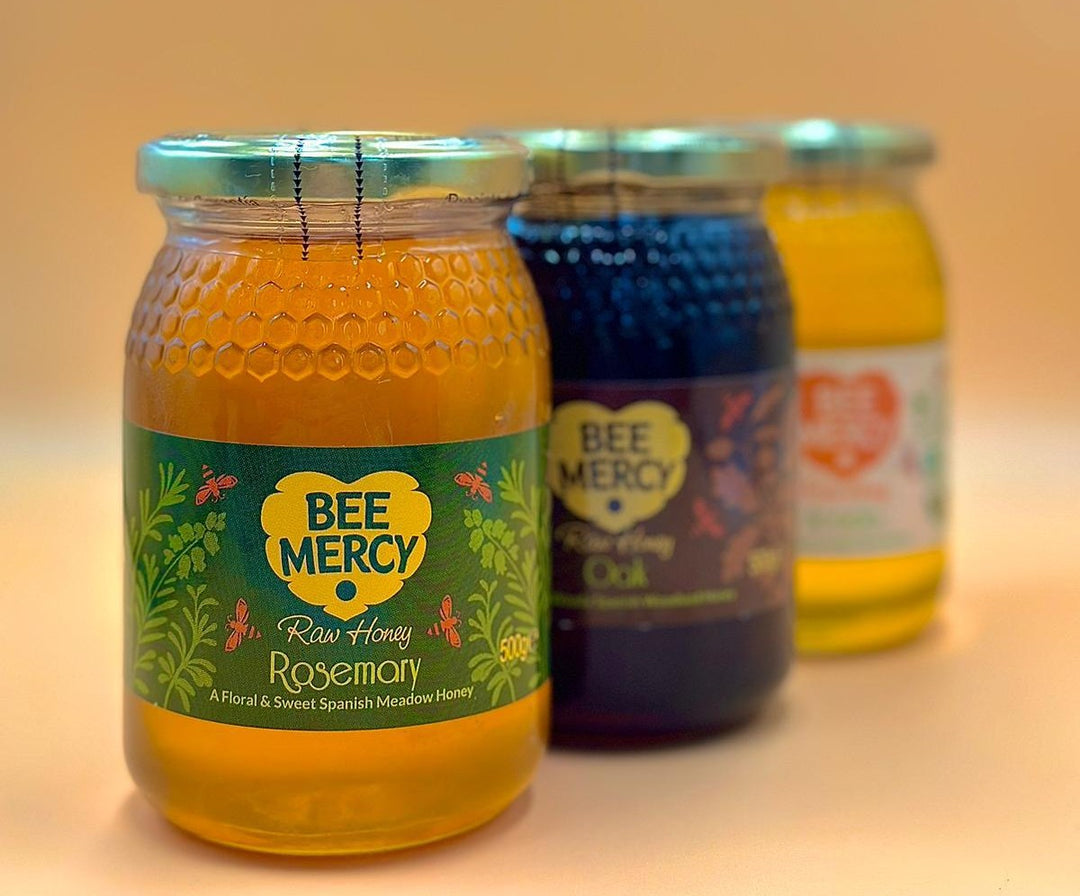 Bee Mercy Raw Honey UK - Wild Natural Unprocessed Honey