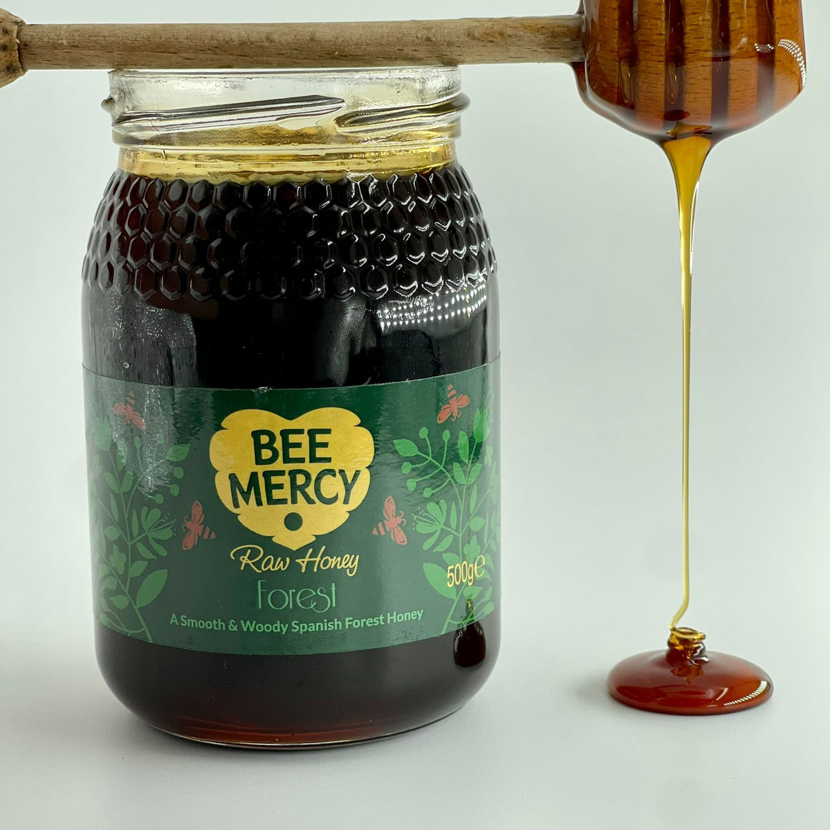 Raw Forest Honey (contains honeydew 500g/1kg) – Bee Mercy Raw Honey